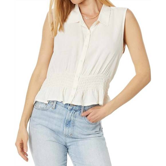 Splendid | Tops | New Splendid Lindsey Ruched Top In Moonstone | Poshmark